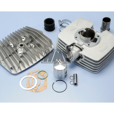 Kit cilindro SACHS 5 / 6 velocidades 48 mm curso 44 mm 80 cc adaptável ...